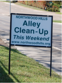 April Alley Clean-Up – Northwood Hills Homeowners Association
